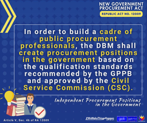 Elevating Public Procurement: Independent Procurement Positions in the ... Elevating Public Procurement: Independent Procurement Positions in the ...
